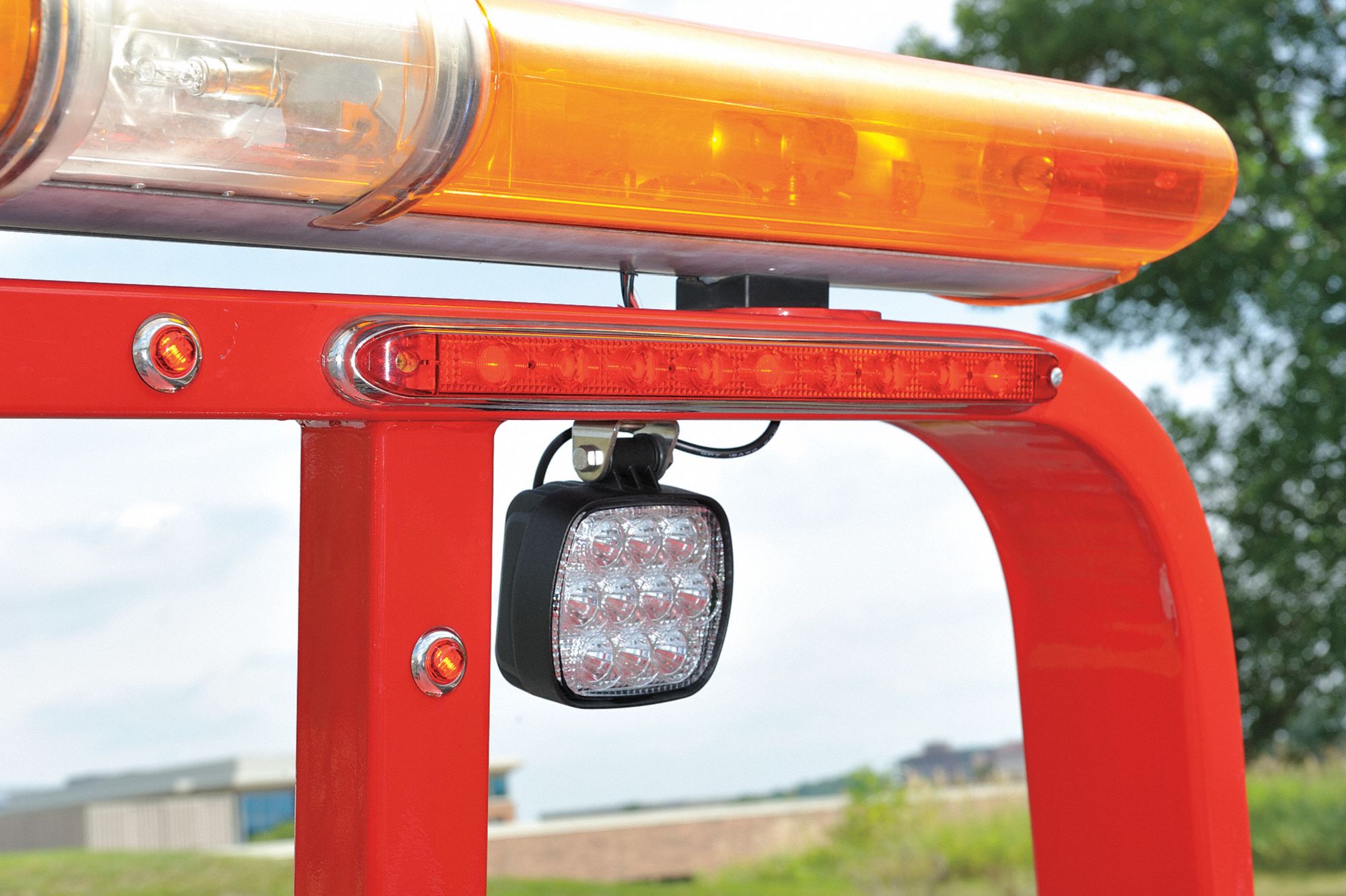 MAXXIMA Flood Light, 2100 lm, Square, LED, 4-1/4" H - 22N672|MWL-16 ...