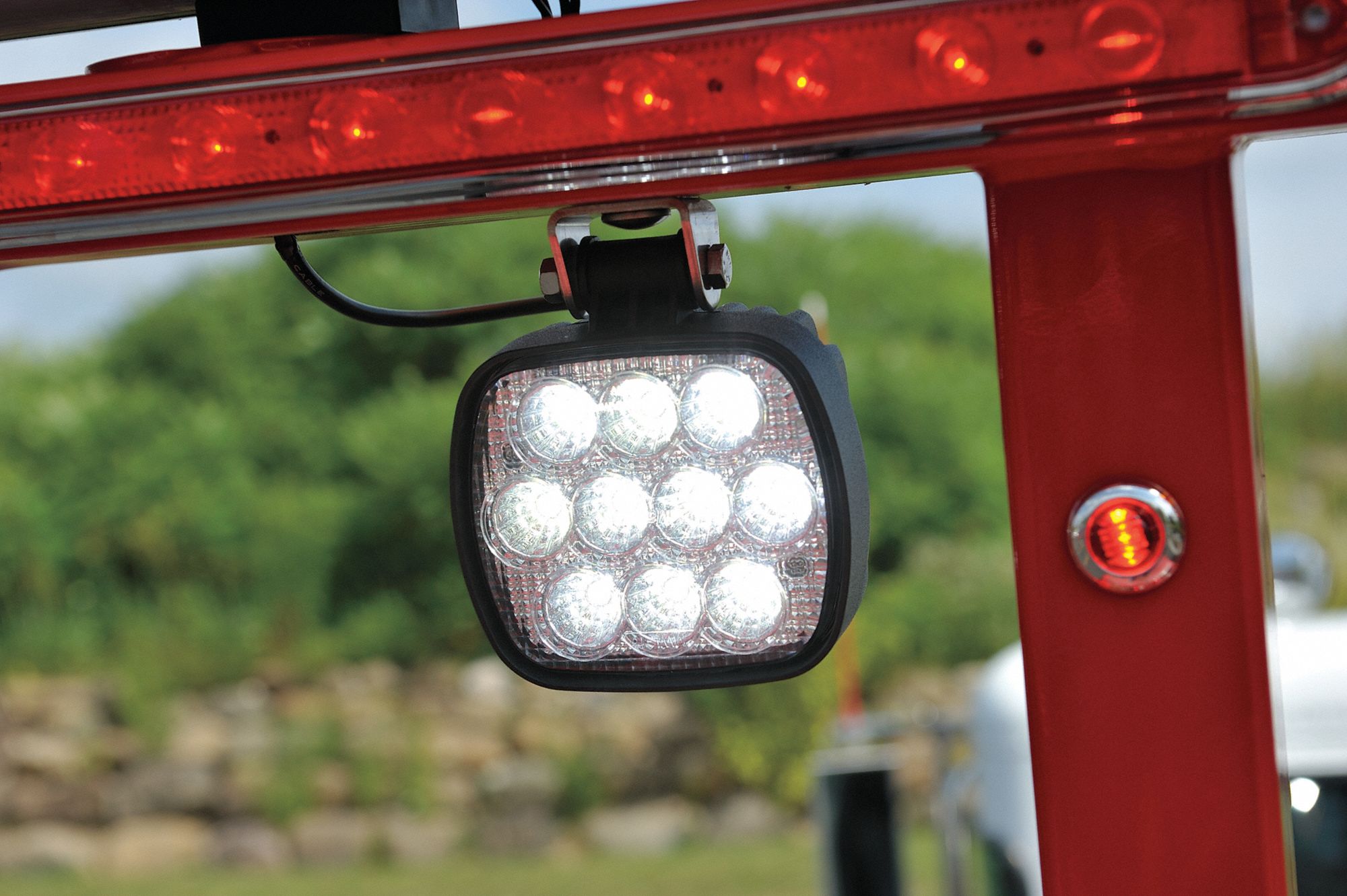 MAXXIMA Flood Light, 2100 lm, Square, LED, 4-1/4" H - 22N672|MWL-16 ...