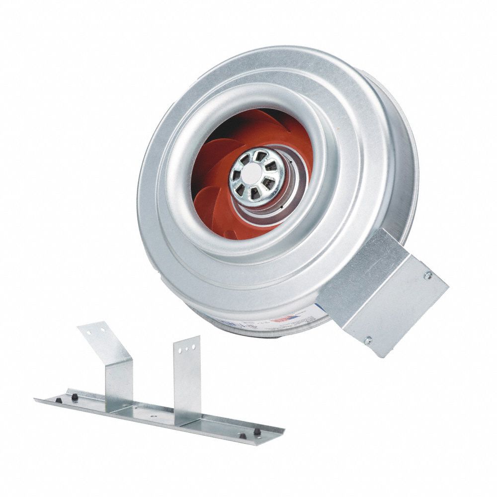 428 cfm Max., 8 in Duct, In-Line Duct Fan - 22N754|FG 8 EC - Grainger