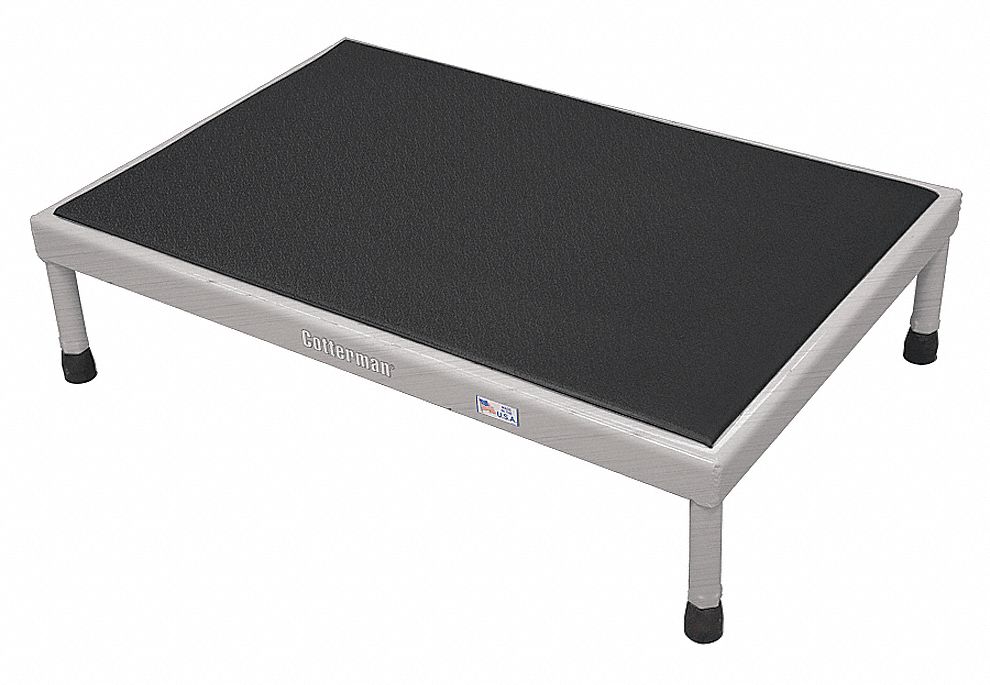 COTTERMAN, 8 in Platform Ht - Max, 24 in Platform Wd, Work Platform ...