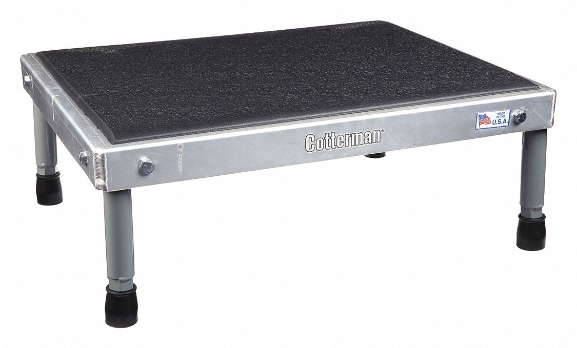 COTTERMAN, 14 in Platform Ht - Max, 19 in Platform Wd, Work Platform ...