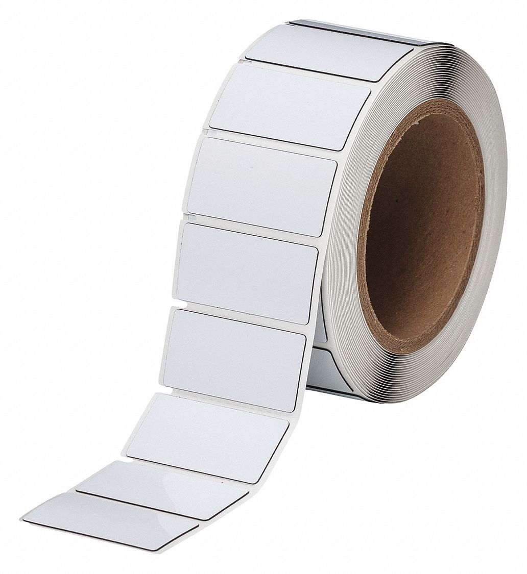 No Precut Hole, 1 in x 2 in, Precut Label Roll - 22NA11|THTEP173-593 ...