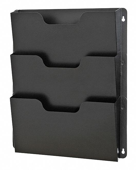 BUDDY PRODUCTS, 3 Compartments, Steel, Wall File - 22ND06|5210-4 - Grainger