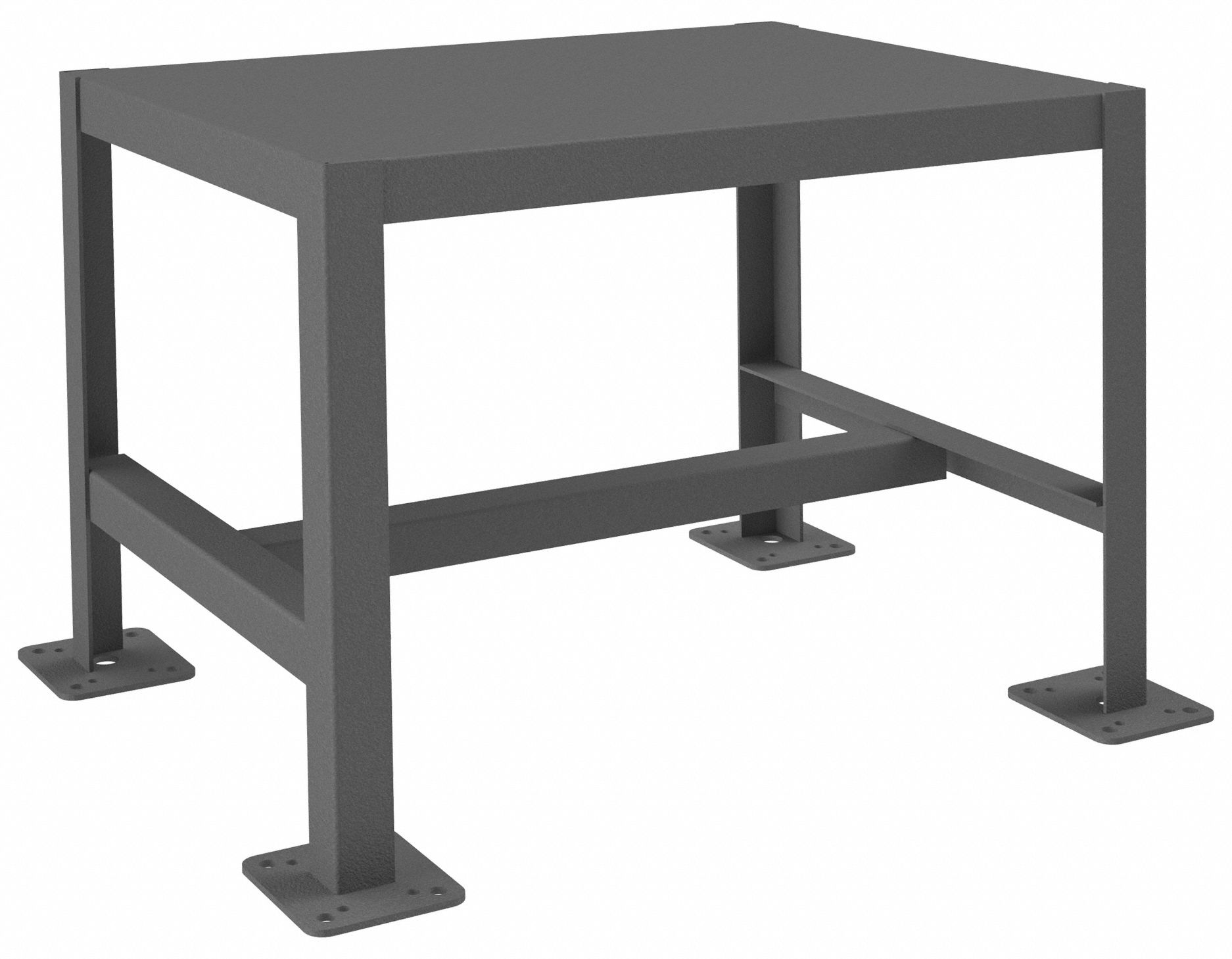 DURHAM MFG, Fixed Ht, Steel, Work Table - 22ND70|MT182418-2K195 - Grainger
