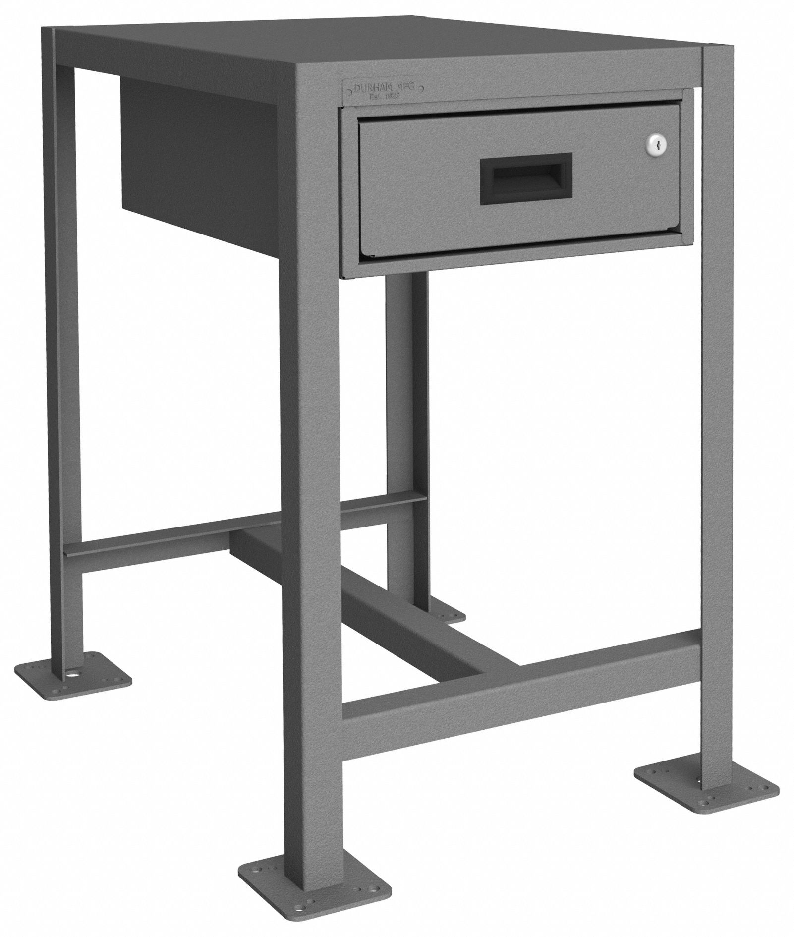 DURHAM MFG, Fixed Ht, Steel, Work Table - 22ND77|MTD182430-2K195 - Grainger