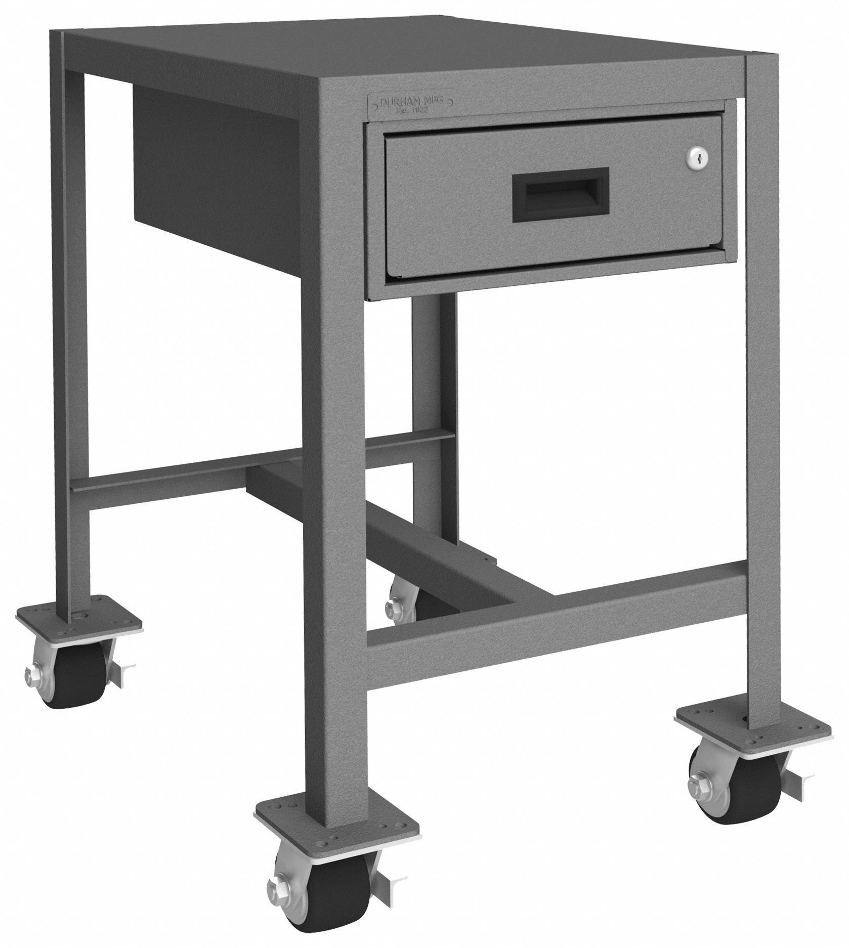 DURHAM MFG, Fixed Ht, Steel, Work Table - 22NE13|MTDM182430-2K195 ...