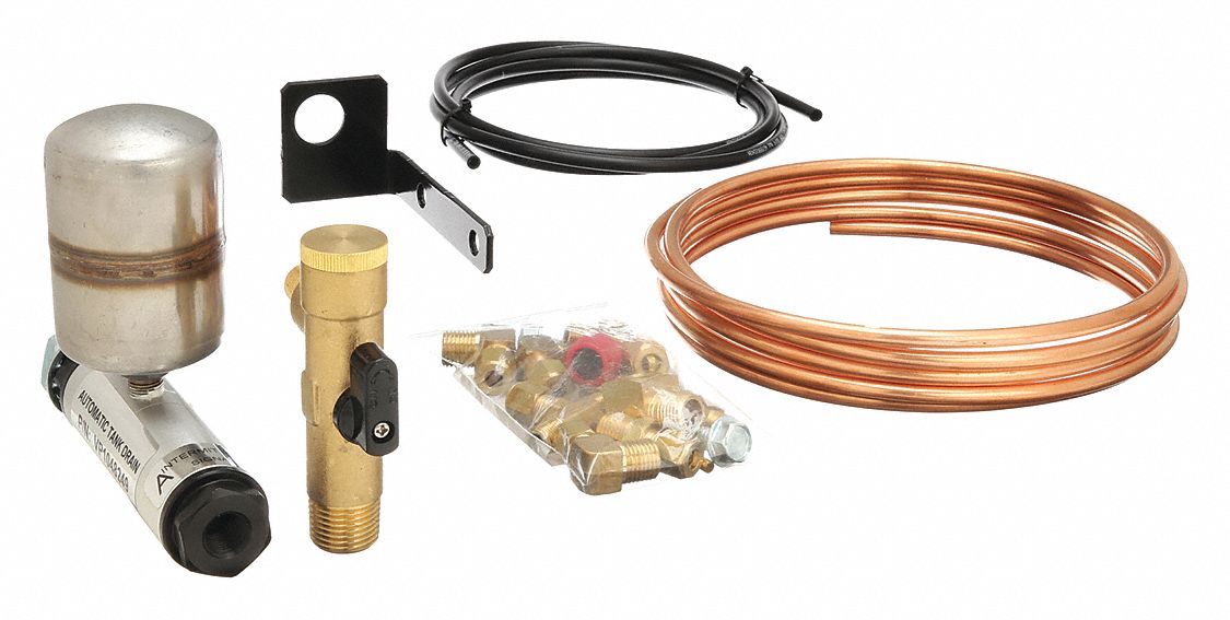 SPEEDAIRE, CC1079015, PL15A/PL30A/R70A/RV15A/RV30A, Automatic Drain Kit ...