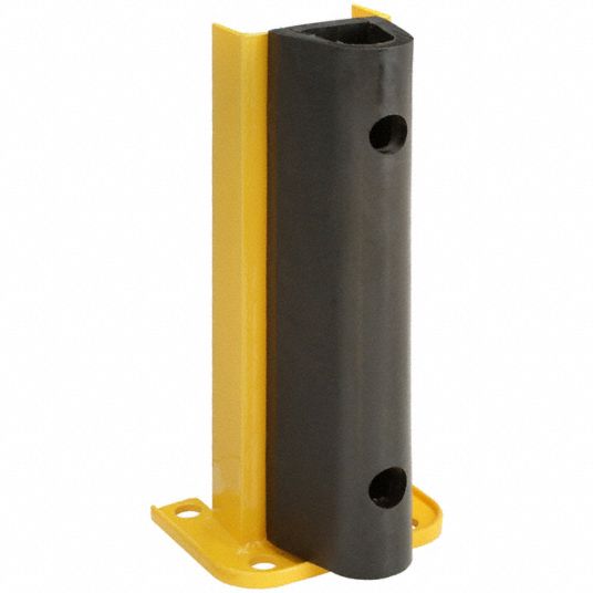 Bolt-On, Outside Left, Pallet Rack Guard with Bumper - 22NP58|22NP58 ...