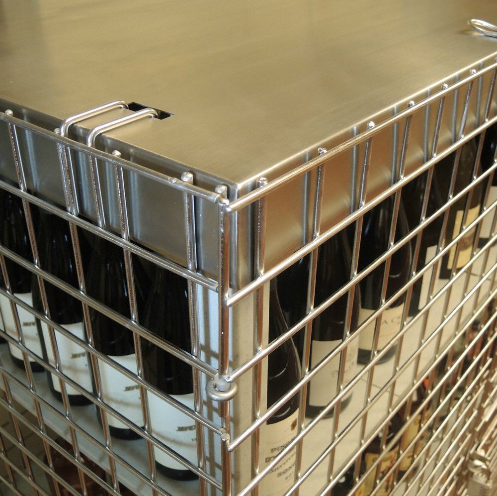 CAMBRO Mobile Security Unit: 750 lb Load Capacity, 68 in Overall Ht, 50 ...