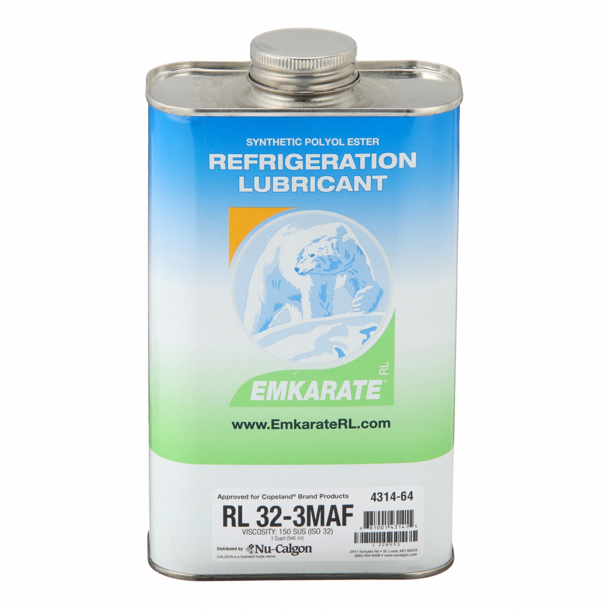 NU-CALGON, Polyol Ester, 32 oz Can, Synthetic Oil - 22NV53|4314-64 ...