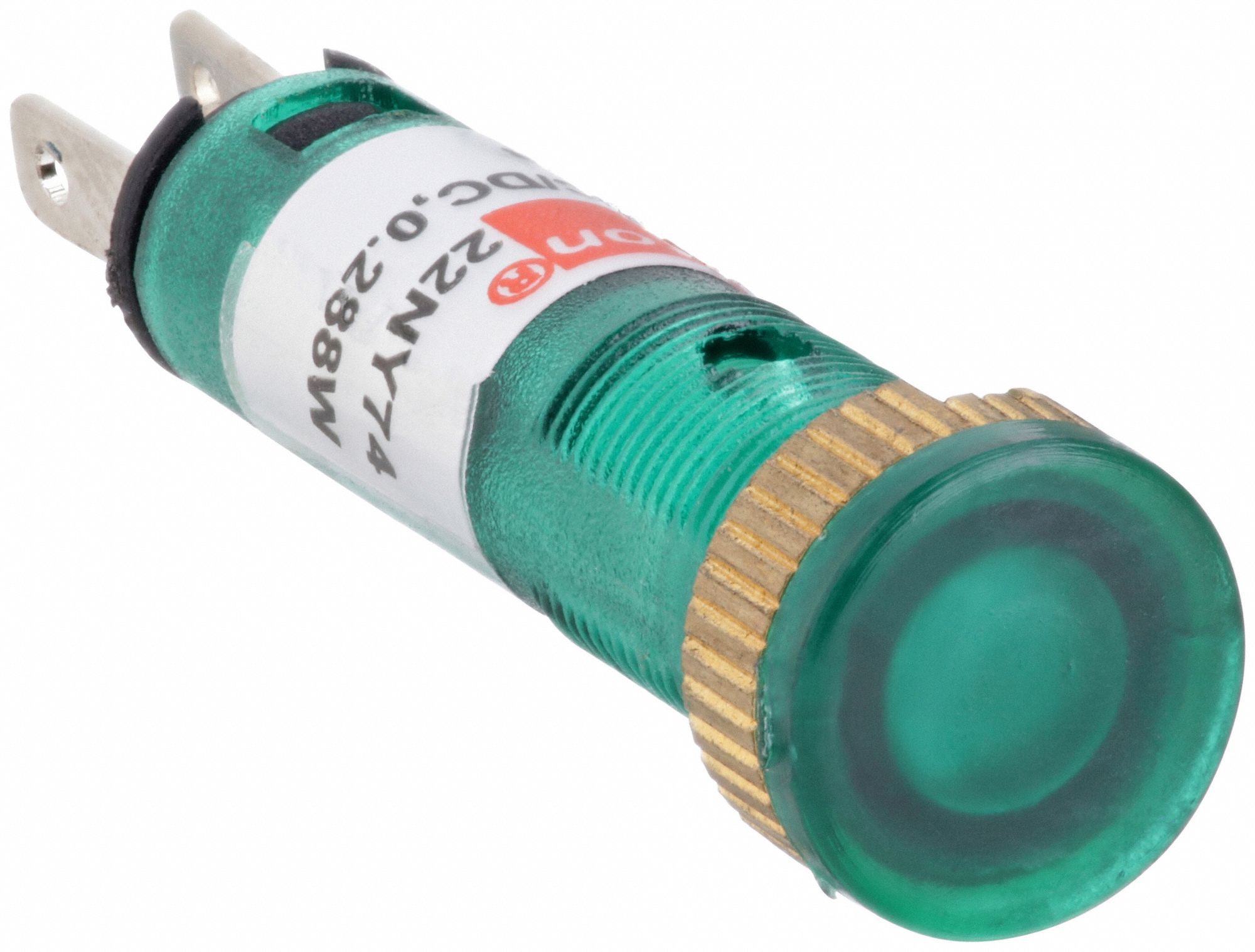 DAYTON, 5/16 in Panel Mounting Hole Dia, LED, Flush Panel Light ...