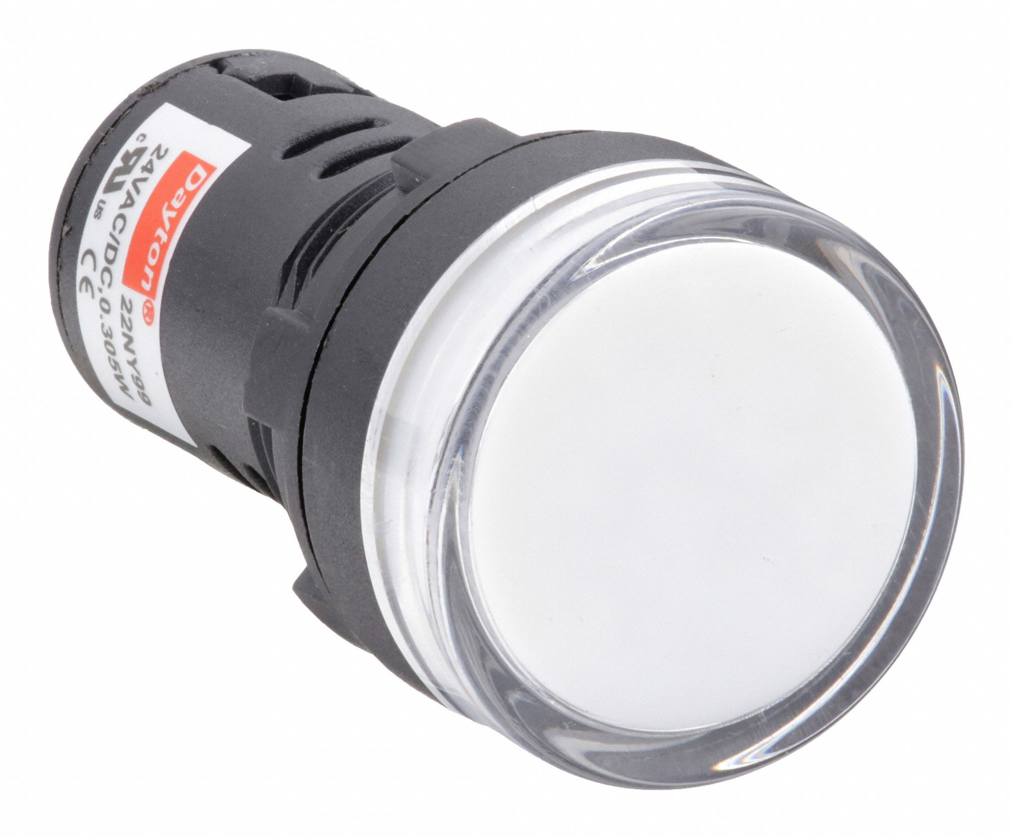 DAYTON, 22 mm Panel Mounting Hole Dia, LED, Raised Panel Light - 22NY99|22NY99 - Grainger