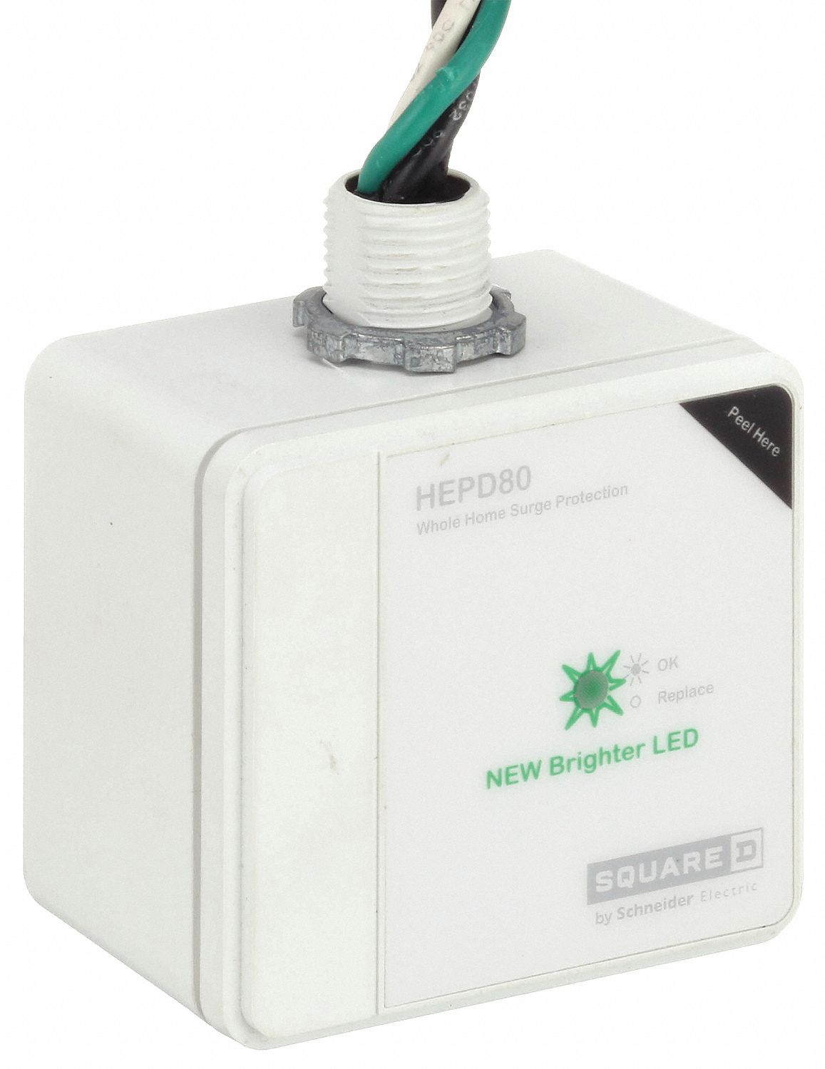 SQUARE D, Single Phase, 120/240V AC, Surge Protection Device - 22P065 ...