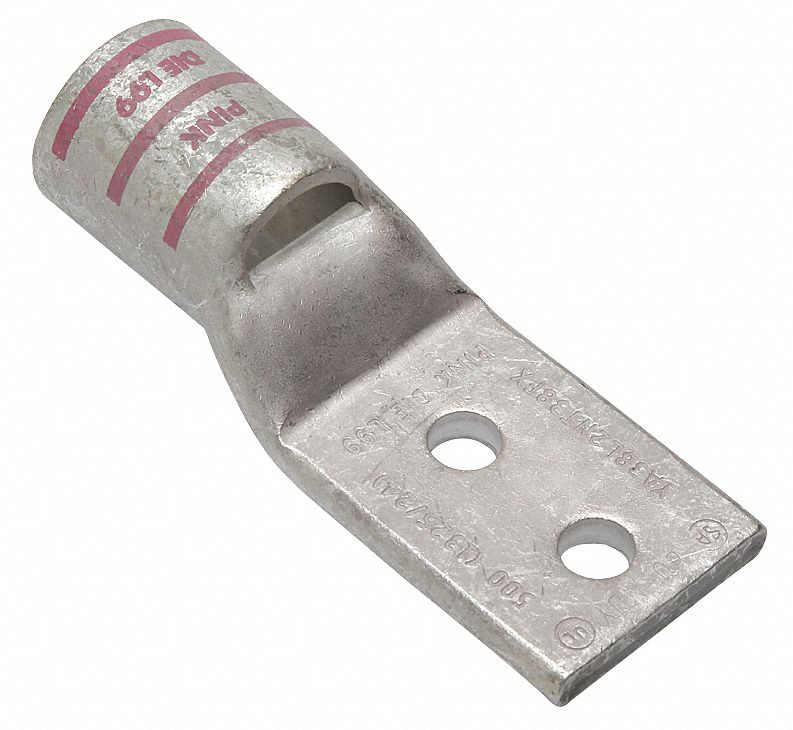 550 kcmil Max Wire Size, Two-Hole Lug Compression Connector - 22P082 ...