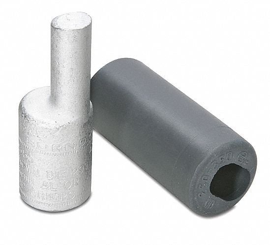 BURNDY Offset Adapter: Offset, 600 kcmil For Stranded Copper Wire Size ...