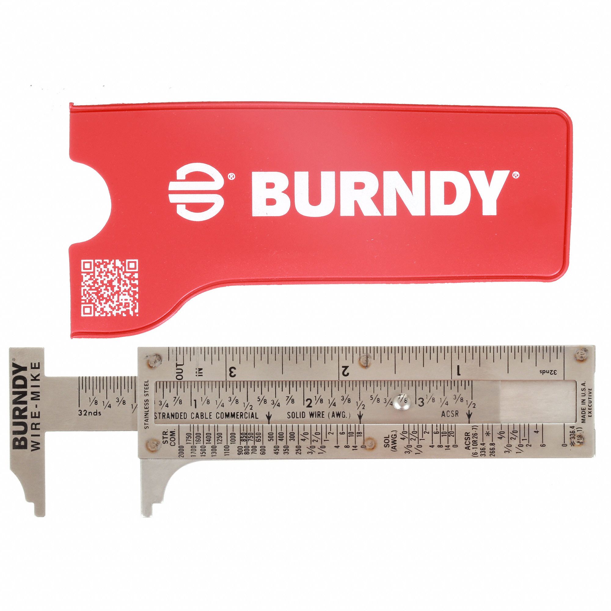 BURNDY Caliper-Style Wire Thickness Gauge - 22P122|WIREMIKE - Grainger