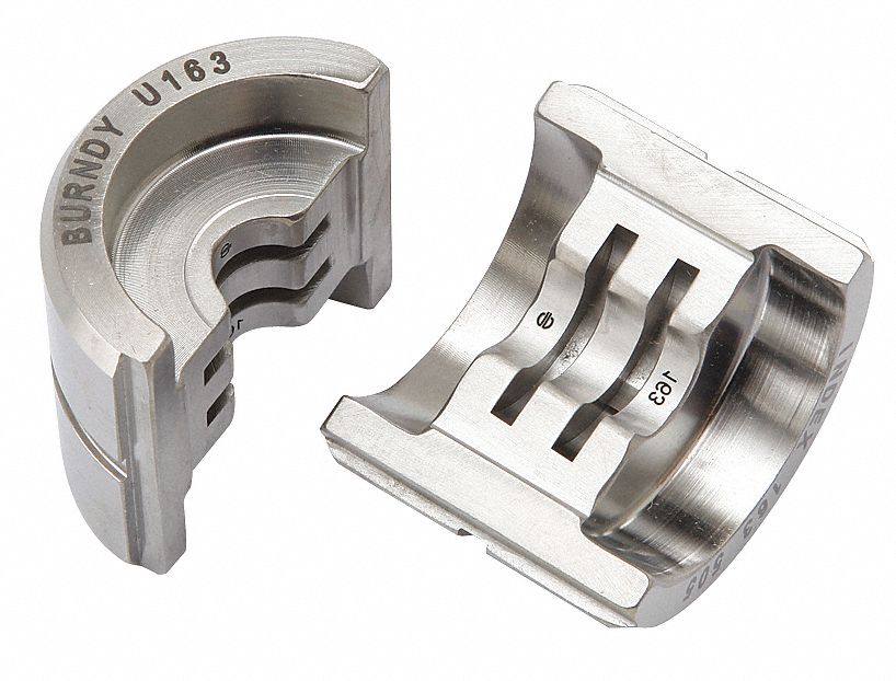 BURNDY, 2 AWG Aluminum Lug/2 AWG Copper Lug, 1 Sizes, Upper and Lower ...