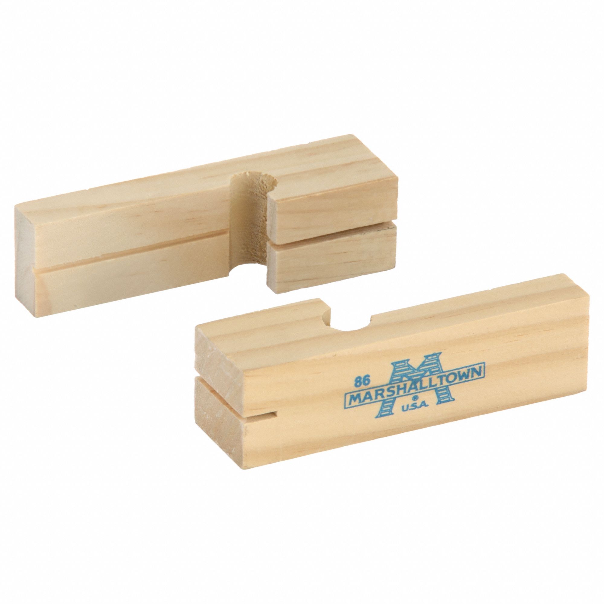 MARSHALLTOWN, Material Wood, 4 in Overall Lg, Line Blocks - 22P319|86 ...