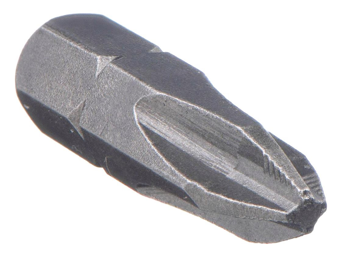 APEX, #2 Fastening Tool Tip Size, 1 in Overall Bit Lg, Insert Bit ...