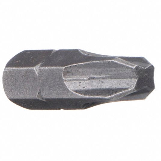 #3, Phillips ACR, Insert Bit, 1/4 in Hex Shank Size, PK 5 - Grainger