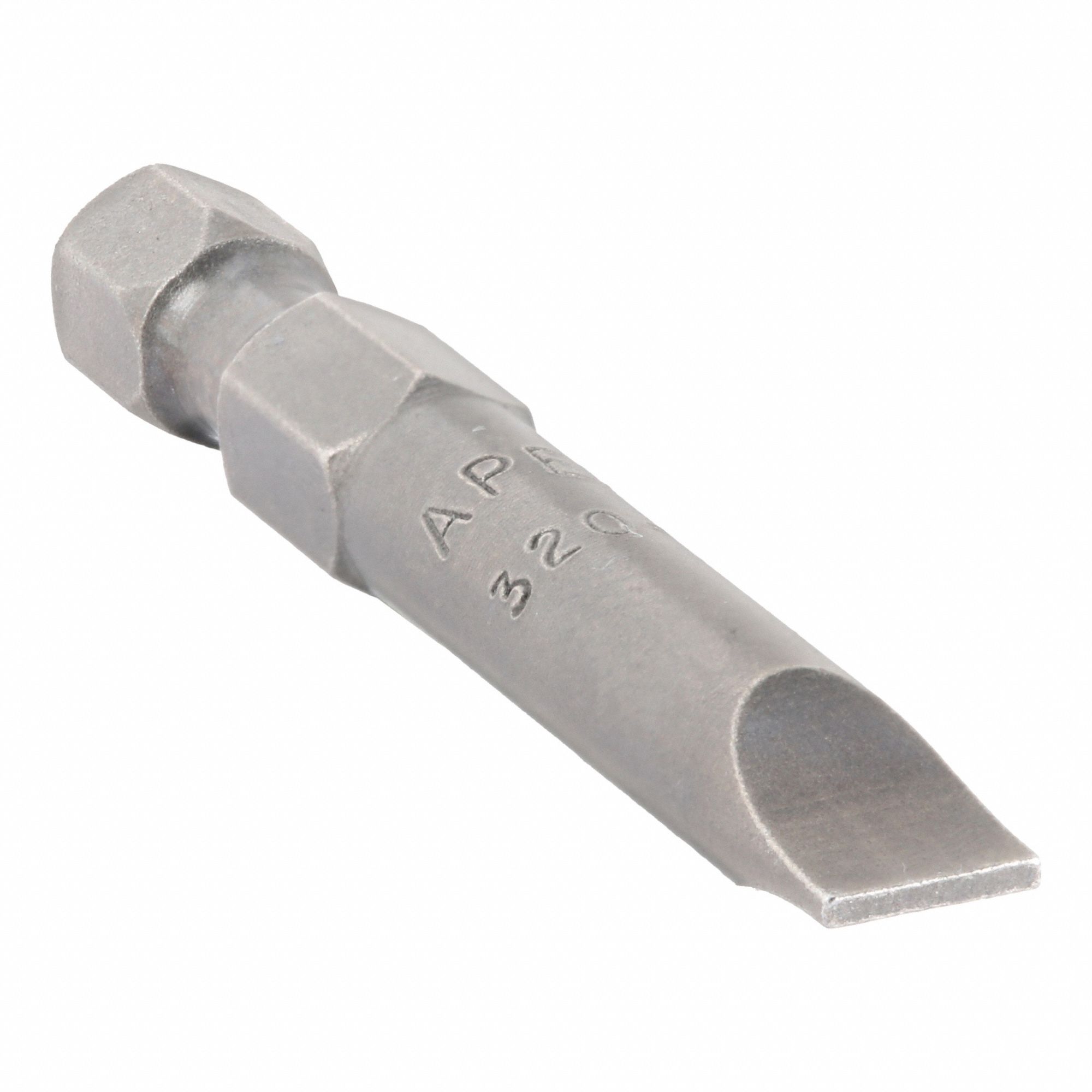 APEX, Power Bit, Slotted Head, Power Bit - 22PF42|320-2X-5PK - Grainger