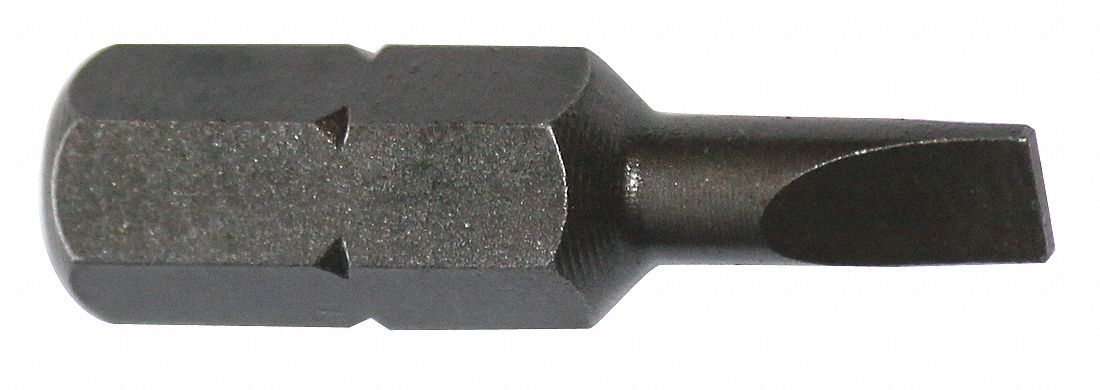 APEX, Insert Bit, Slotted Head, Insert Bit - 22PF80|445-20X-5PK - Grainger