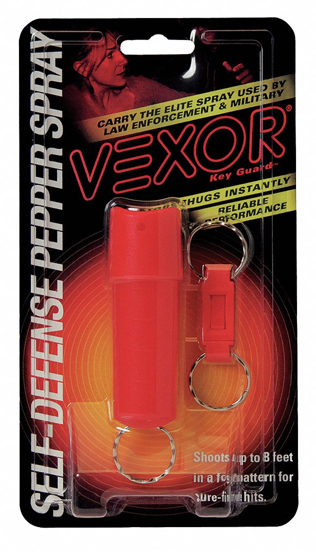VEXOR, 25, 3.75 in Overall Ht (In.), Pepper Spray - 22PJ66|SD-105C52R ...