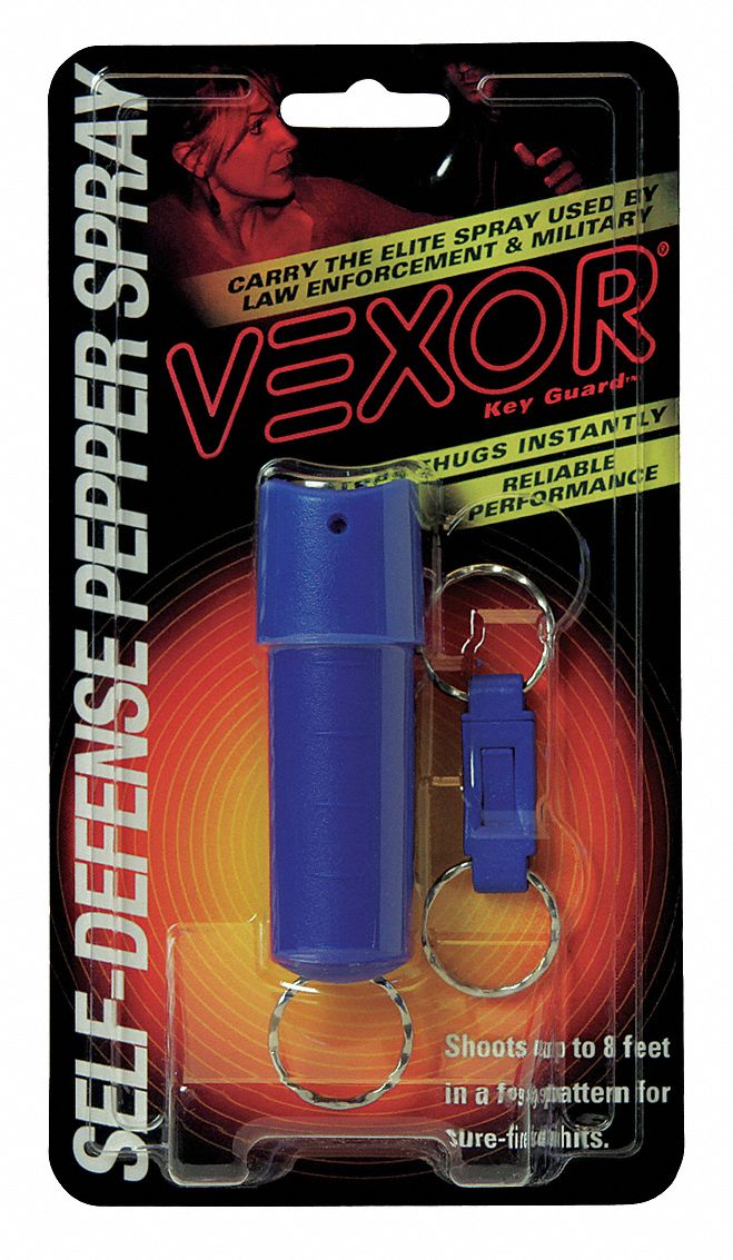 VEXOR, 25, 3.75 in Overall Ht (In.), Pepper Spray - 22PJ67|SD-105C53R ...