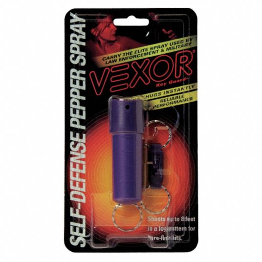 VEXOR, 25, 3.75 in Overall Ht (In.), Pepper Spray - 22PJ69|SD-105C57R ...