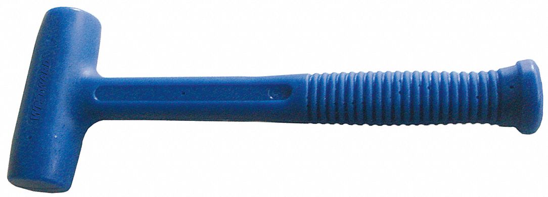 Dead Blow Hammer, 21 oz. Head Weight, Polyurethane over Steel Handle ...