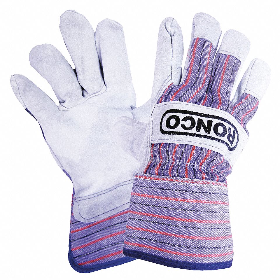 RONCO GLOVES SPLIT LTHR FITTER SC MENS - Leather General Purpose Gloves ...