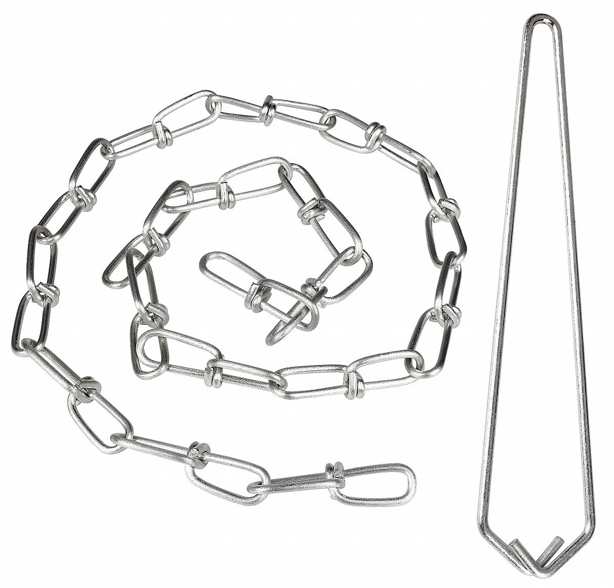 LUMAPRO, 36 in Lg, 1/4 in Ht, Chain Hanging Kit - 22RP09|22RP09 - Grainger