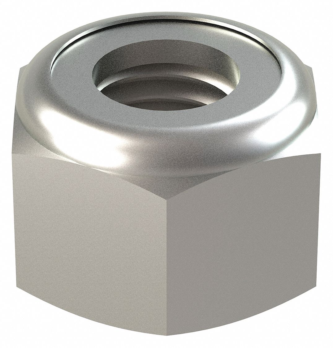 Nylon Insert, Heavy Jam, Lock Nut - 22RV56|U51705.062.0001 - Grainger