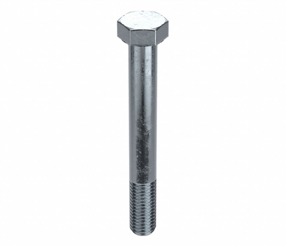 APPROVED VENDOR Tornillo de Cabeza de Dado Hexagonal 1/2"-13 Grado 2 Longitud de 6", Acabado ...