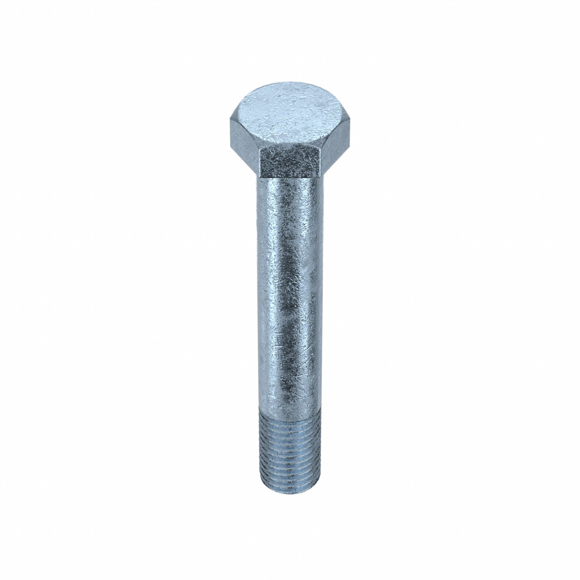 APPROVED VENDOR Tornillo de Cabeza de Dado Hexagonal 3/4"-10 Grado 5 Longitud de 5", Acabado ...