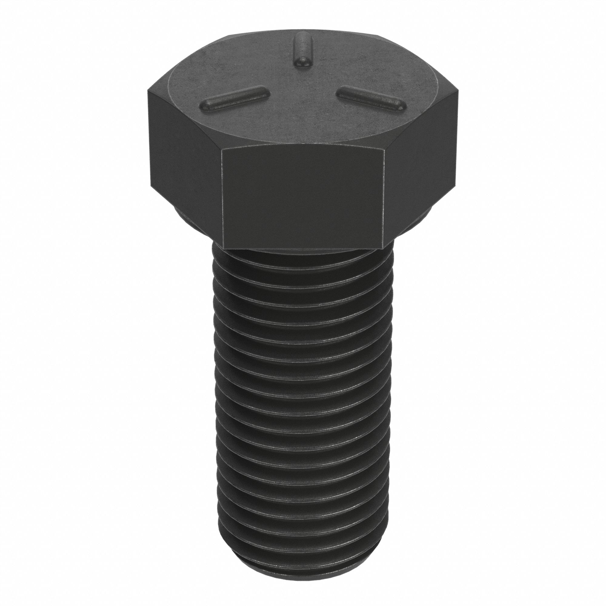APPROVED VENDOR Tornillo de Cabeza de Dado Hexagonal 3/8"-24 Grado 5 Longitud de 1", Acabado ...