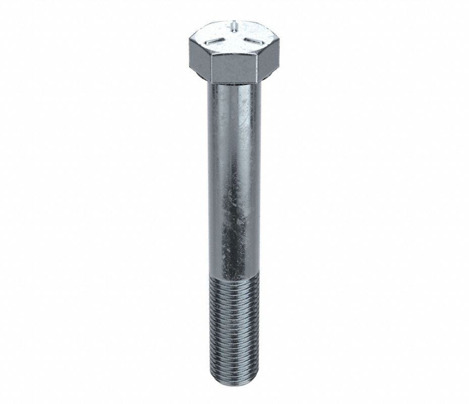 APPROVED VENDOR Tornillo de Cabeza de Dado Hexagonal 3/8"-24 Grado 5 Longitud de 2-3/4", Acabado ...