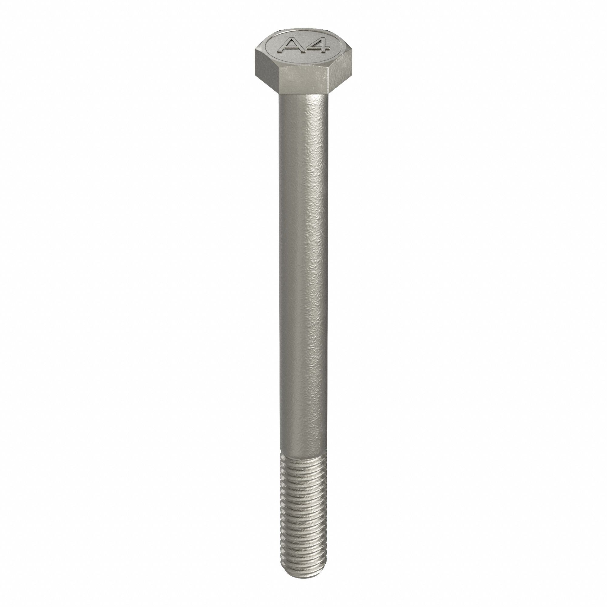 APPROVED VENDOR Tornillo de Cabeza de Dado Hexagonal M6-1.00 A2 Longitud de 80mm, Acabado Sin ...