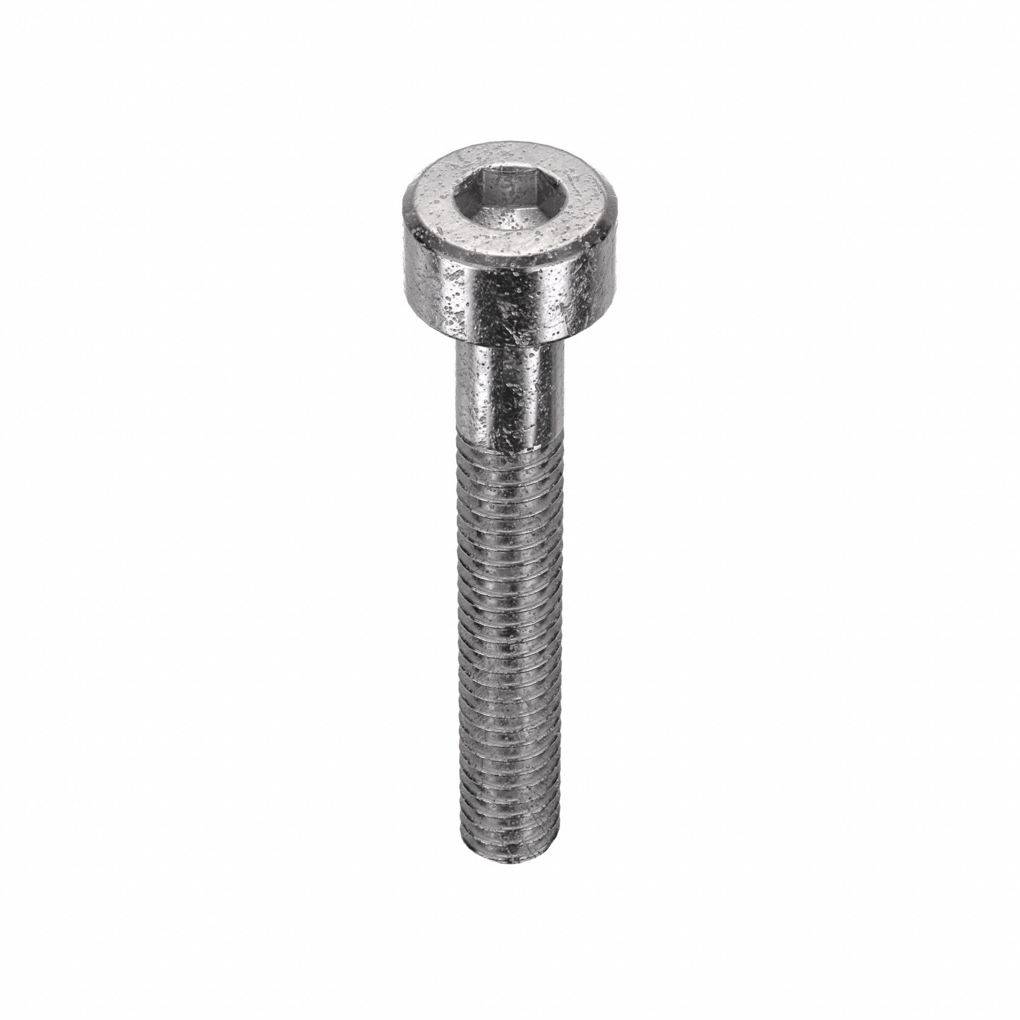 #8-32 Thread Size, 1 1/8 in Lg, Socket Head Cap Screw - 22TT73|U51050 ...