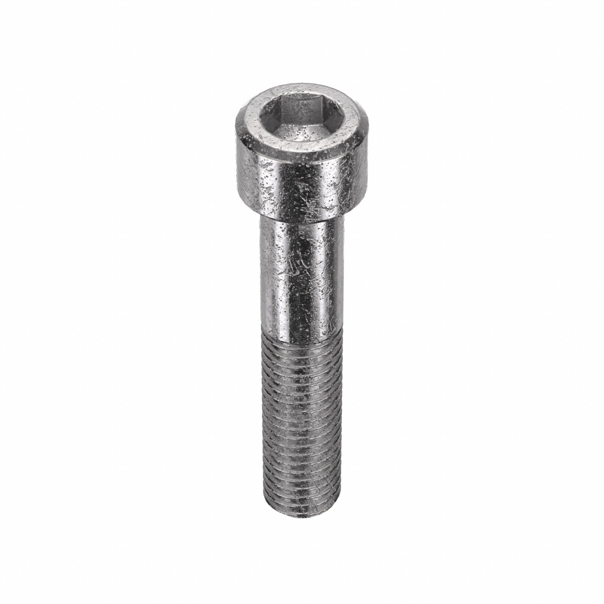 M12-1.75 Thread Size, 60 mm Lg, Socket Head Cap Screw - 22UE06|M55050 ...