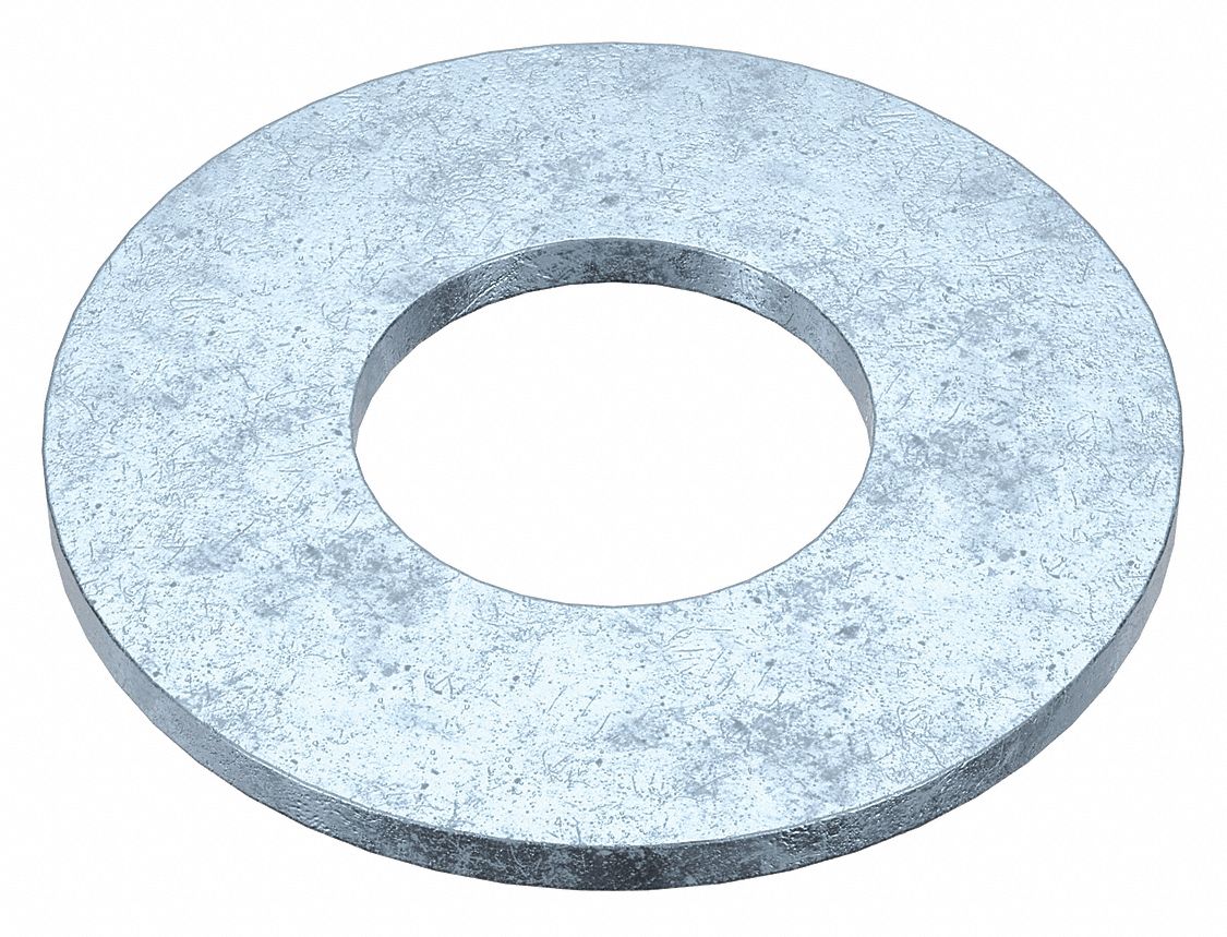 Case Hardened, Zinc Plated, USS Washer - 22UE30|U38130.125.0001 - Grainger