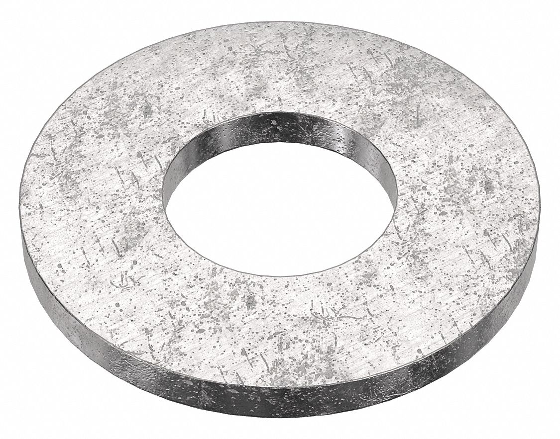 Stainless Steel, M2.5 Screw Sz, Flat Washer - 22UE65|M55420.025.0001 ...