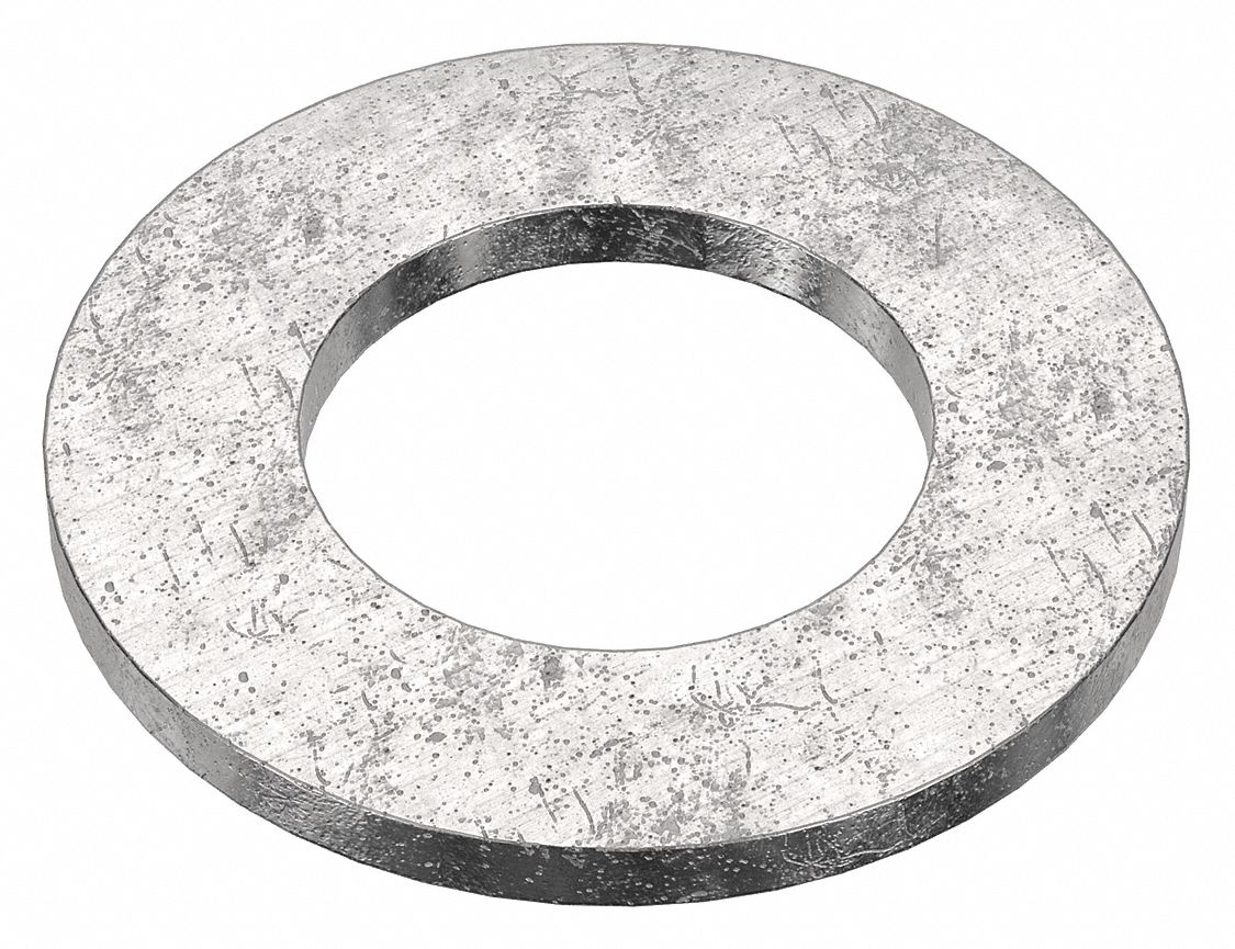 316, Stainless Steel, Flat Washer - 6FA45|M55420.180.0001 - Grainger