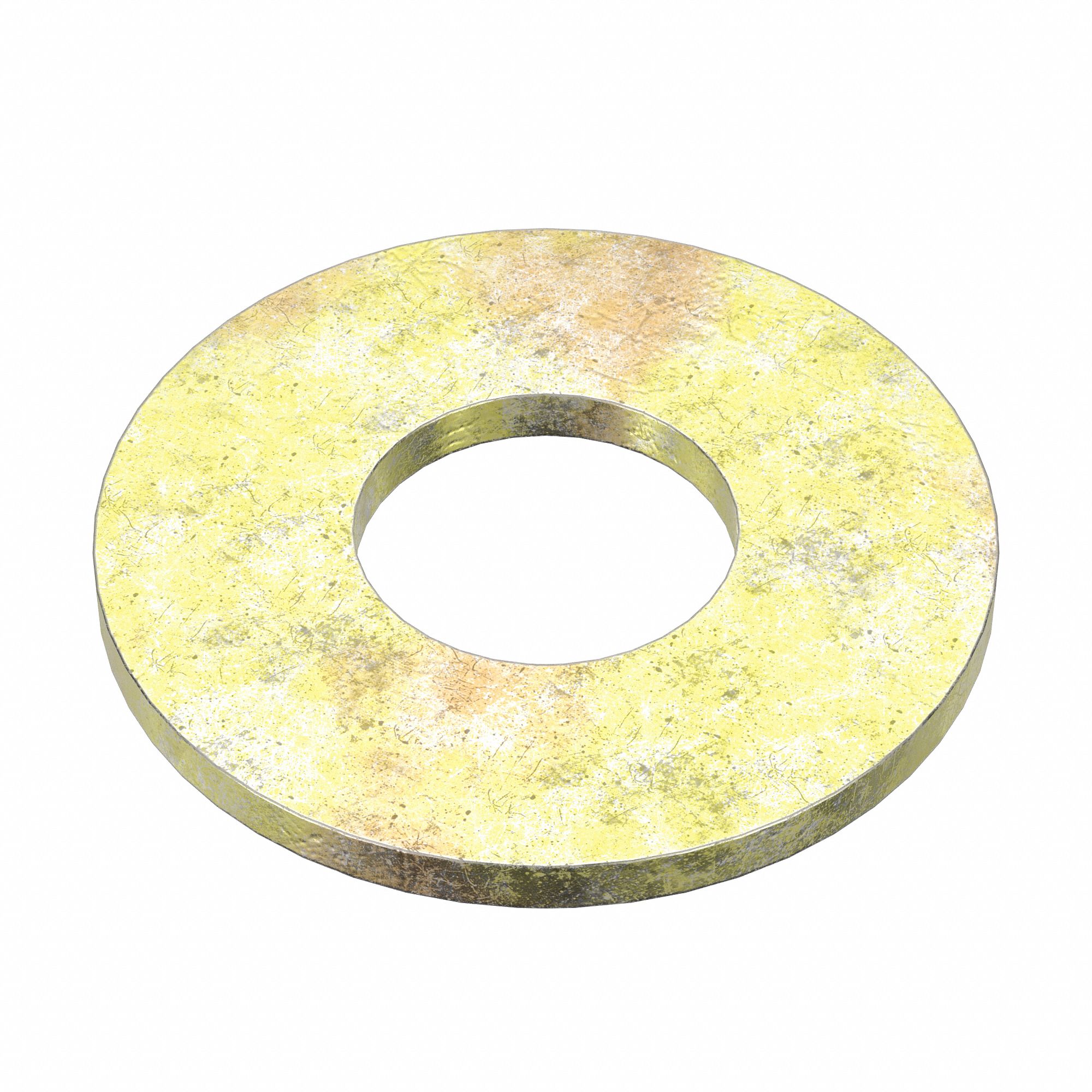 Through Hardened, Zinc Yellow, Flat Washer - 22UH27|U38405.100.0001 ...
