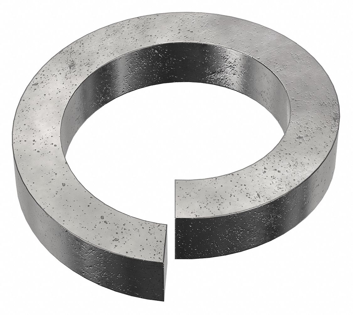 For Screw Size 1 1/4 in, Split Lock, Split Lock Washer - 22UH77|U37200 ...