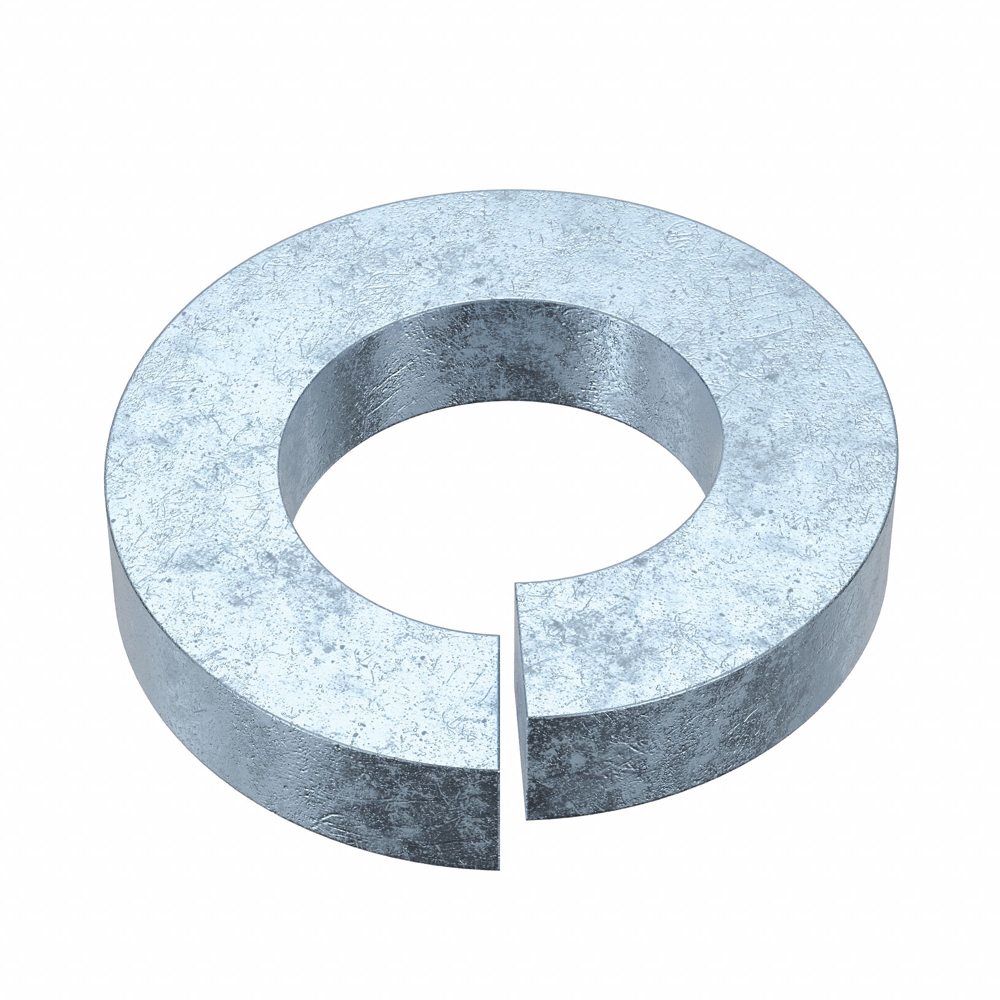 Zinc Plated, Steel, Extra Duty Split Lock Washer - 22UJ09|U37171.100. ...