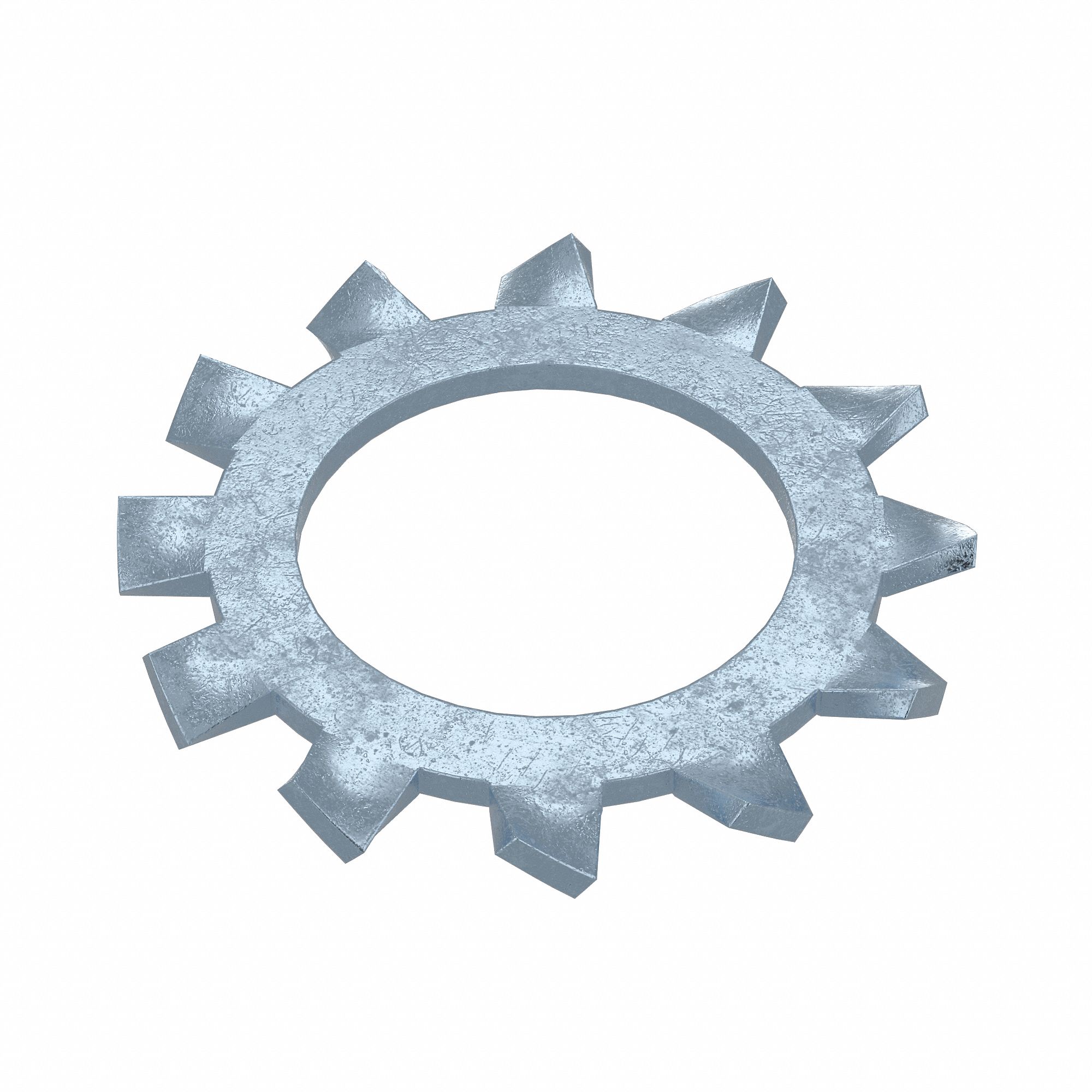 Case Hardened, Zinc Plated, External Tooth Lock Washer - 22UJ30|U37420 ...