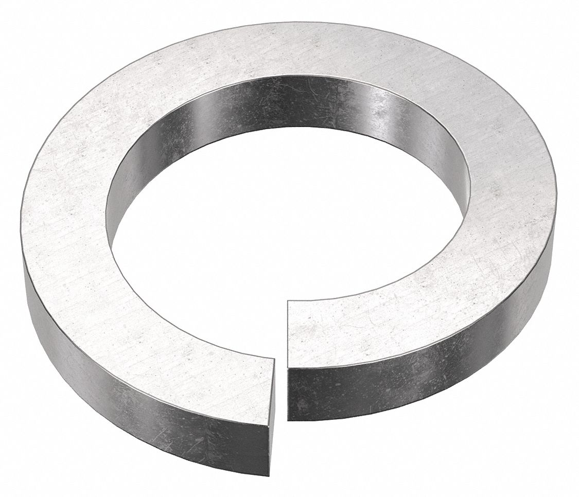 18-8, Stainless Steel, High Collar Split Lock Washer - 22UK19|M51390 ...