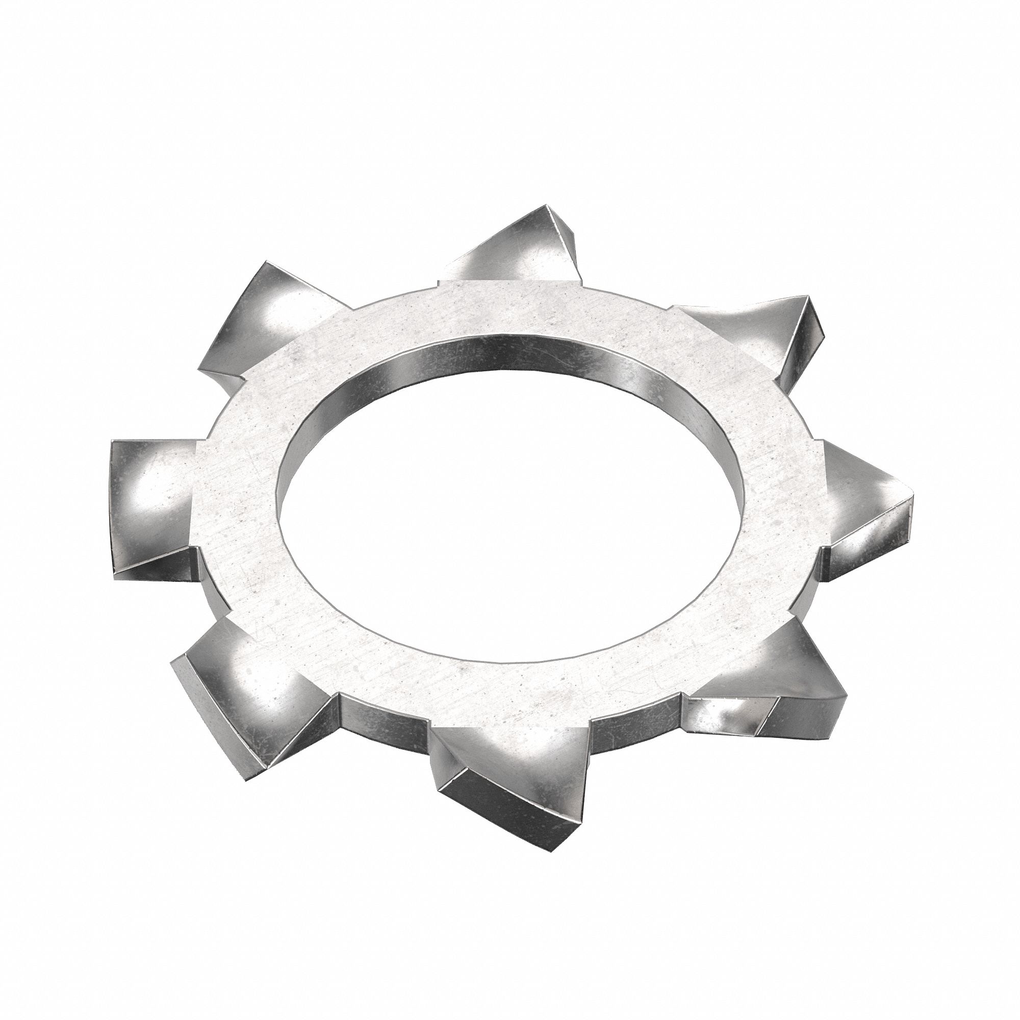 18-8, Stainless Steel, External Tooth Lock Washer - 22UK27|M51456.060. ...