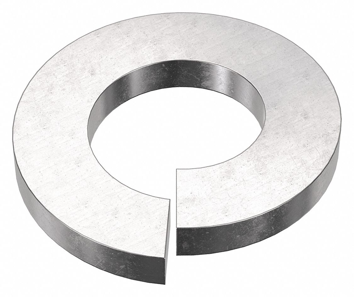 For Screw Size M4, Split Lock, Split Lock Washer - 22UK31|M55450.040. ...